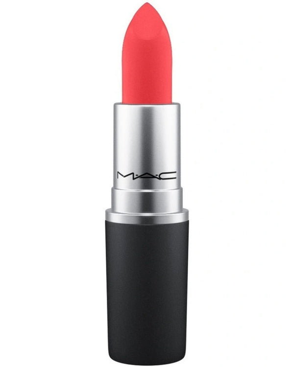 MAC POWDER KISS SHEERMATTE LIPSTICK - MANDARIN O