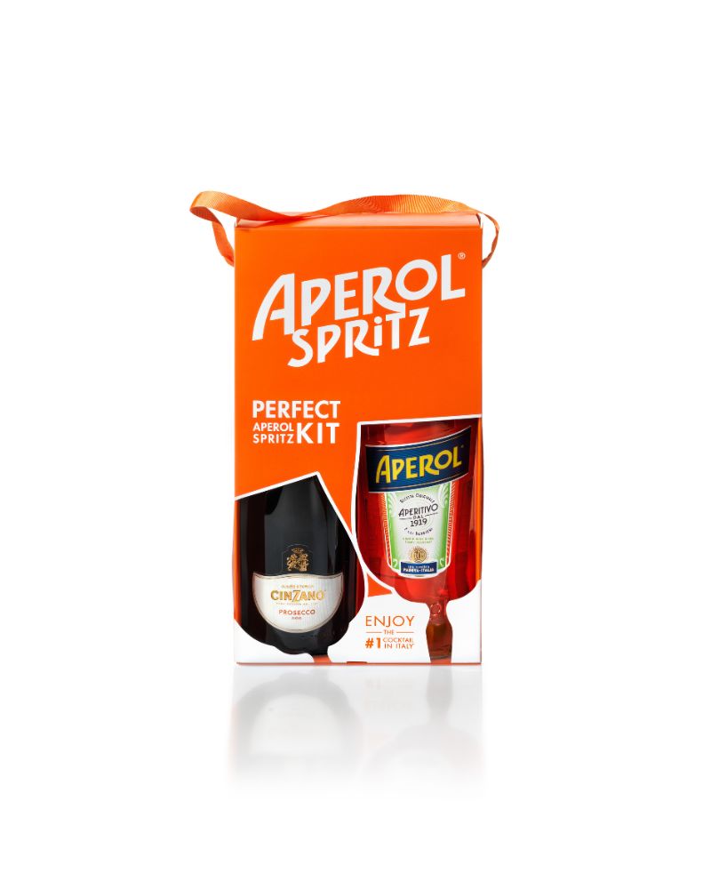 Aperol Aperitivo 1L & Prosecco 750ml Pack