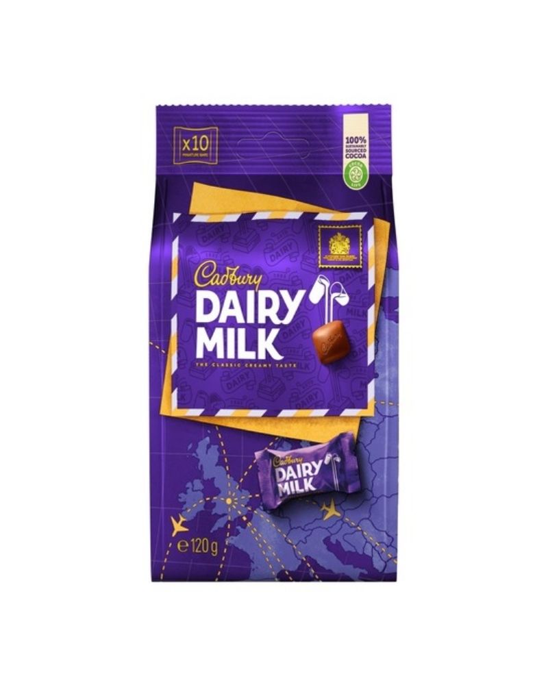 Cadbury Dairy Milk Chunks Bag 120g