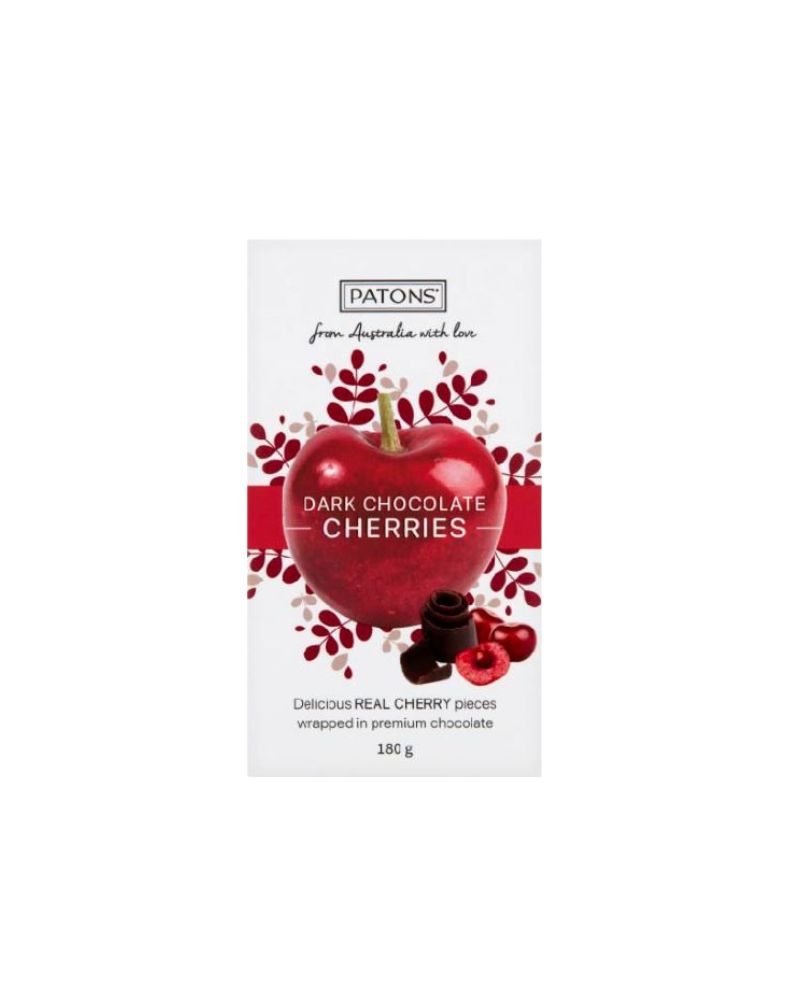 Patons Dark Chocolate Cherries Cannister 180g